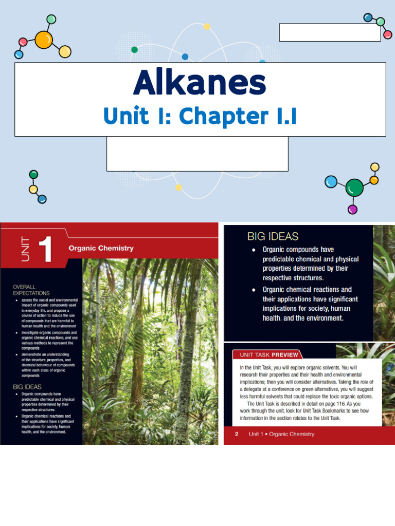 Understanding Alkanes in Organic Chemistry | PDF | Organic Compounds ...