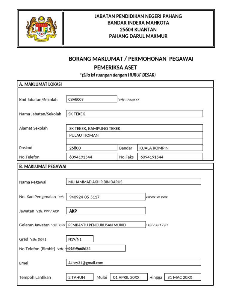 PEGAWAI PEMERIKSA ASET EPUL, AKHIR dan khalil | PDF