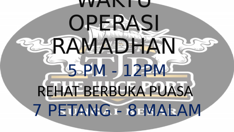 WAKTU OPERASI RAMADHAN | PDF