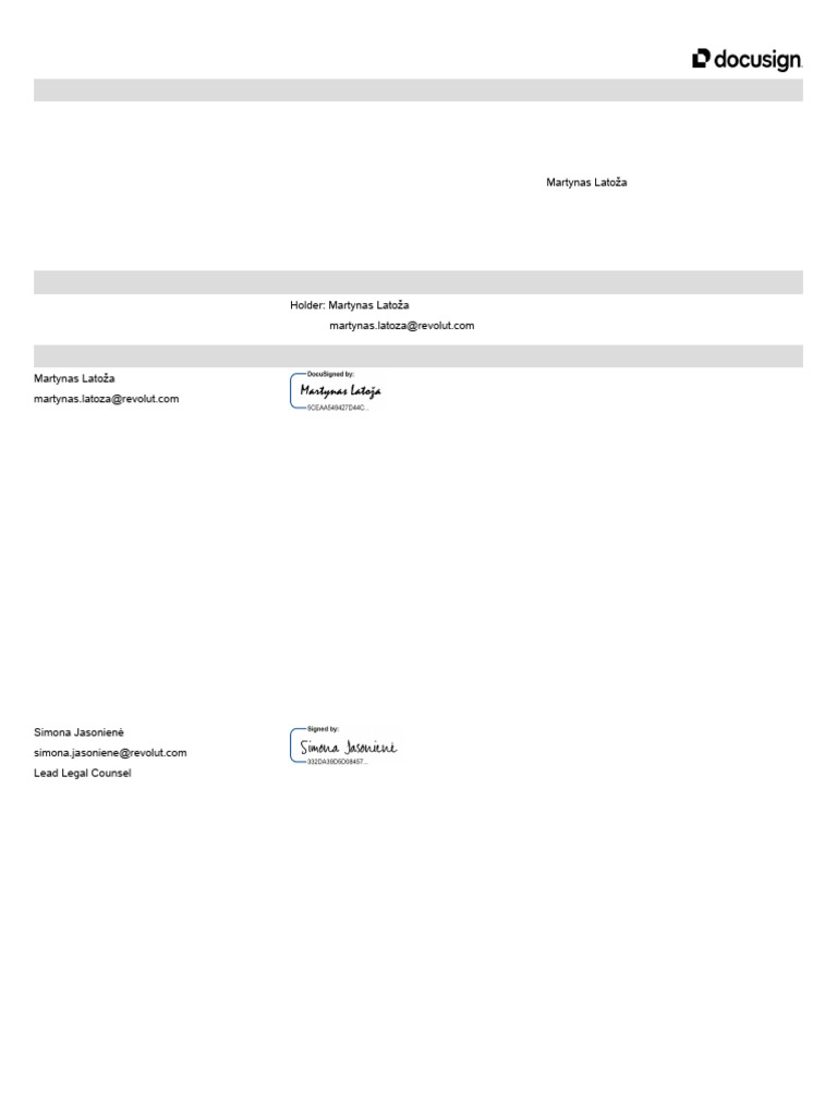 DocuSign Completion Certificate 2025 | PDF | Identity Document | Public ...