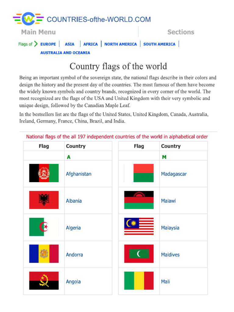 Flags | PDF