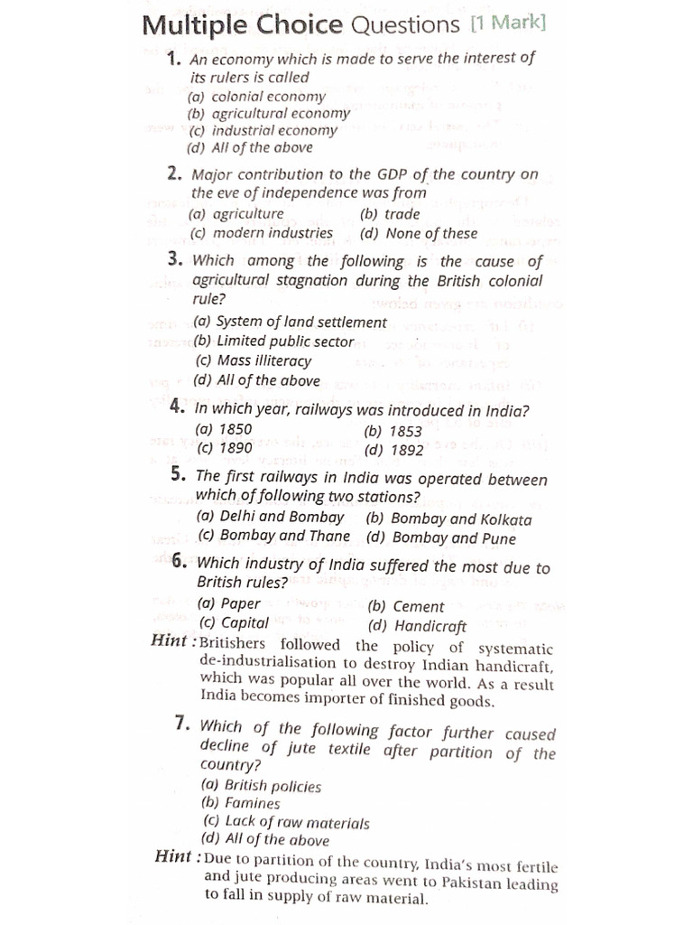 MCQ- Chapter 1 IED | PDF