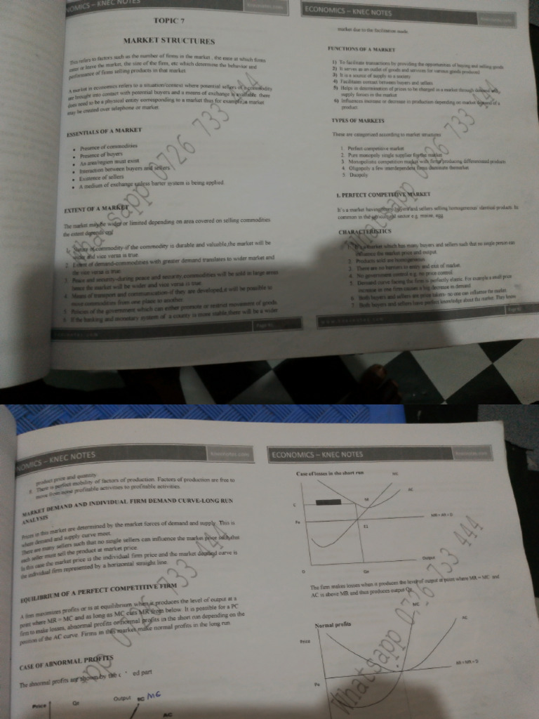 MARKET STRUCTURE | PDF
