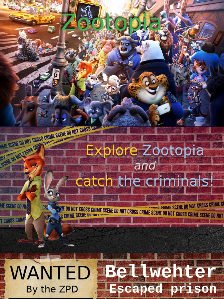 Zootopia Criminals and Math Challenges | PDF | Political Science