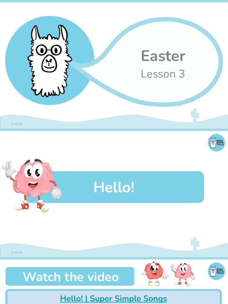 Easter ESL Lesson Activities Guide | PDF | Eastertide | Easter