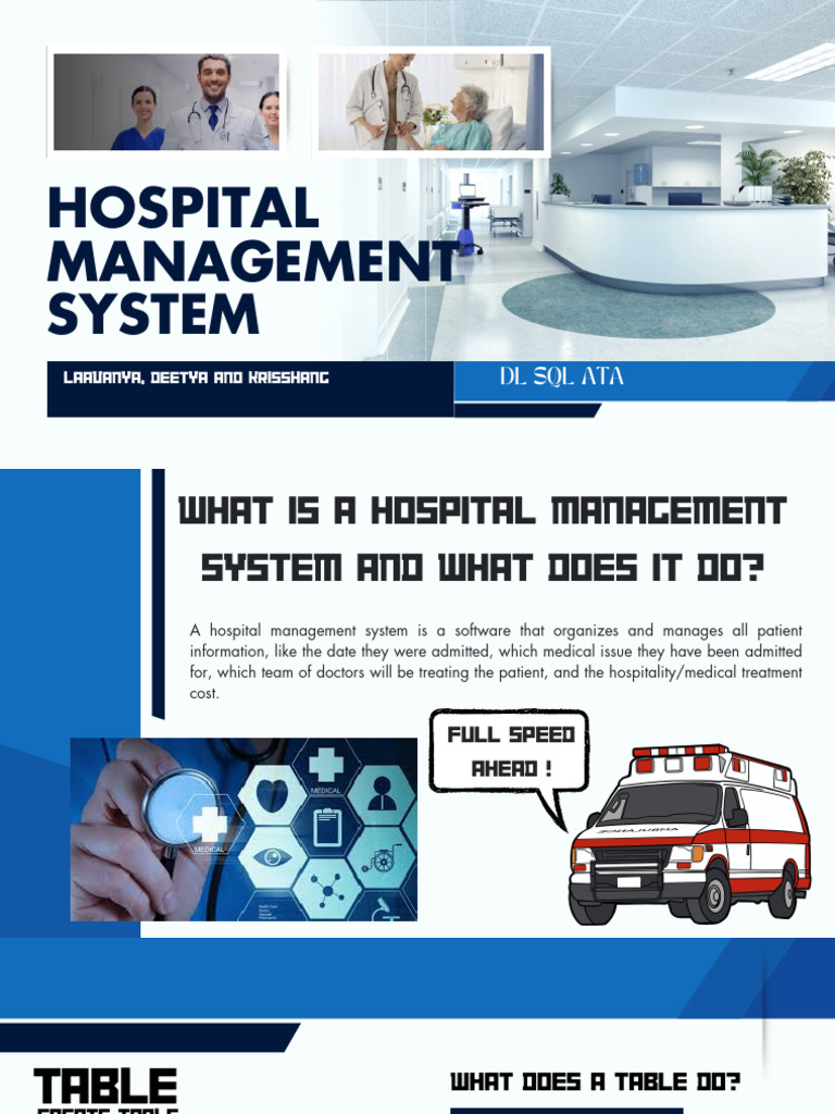 Hospital Management System (1) | PDF