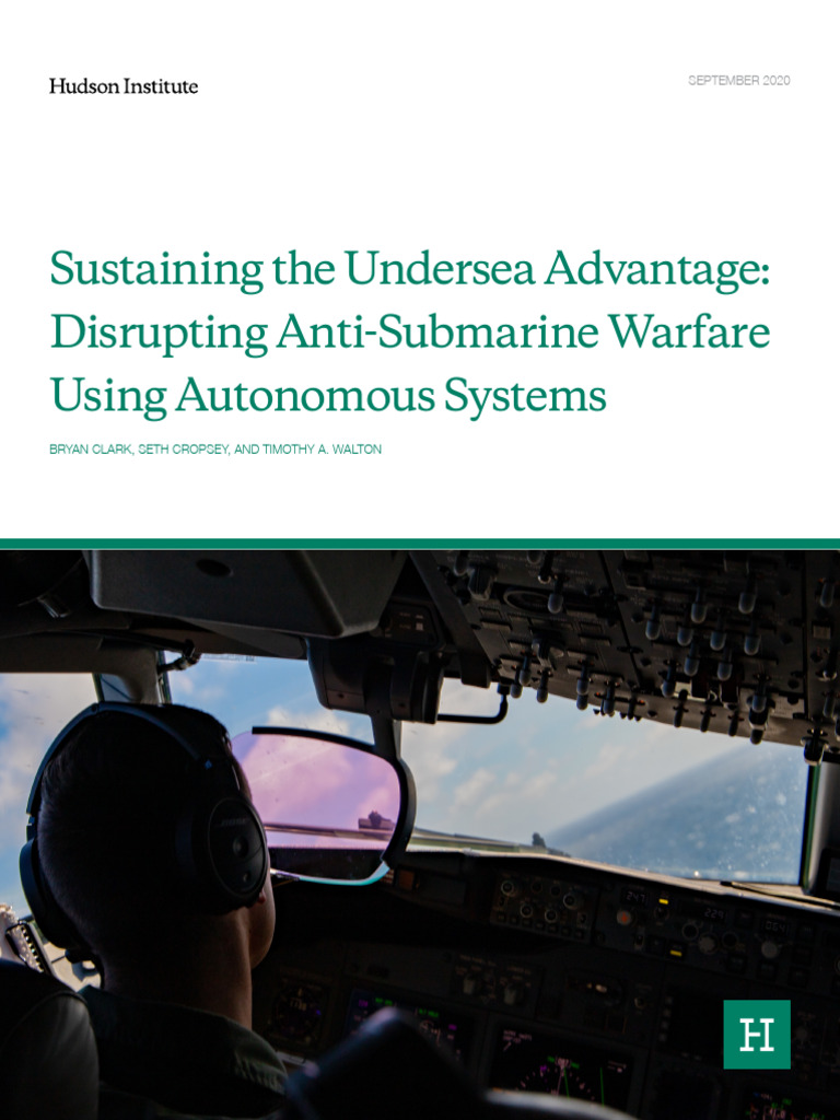 Disrupting ASW with Autonomous Systems | PDF | Anti Submarine Warfare ...