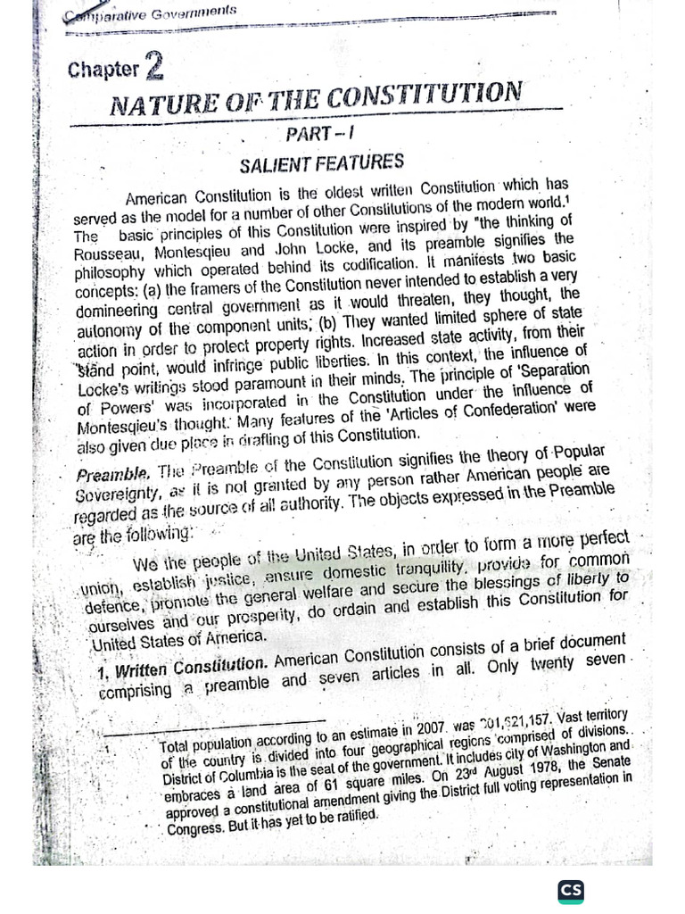 Nature of The Constitution | PDF