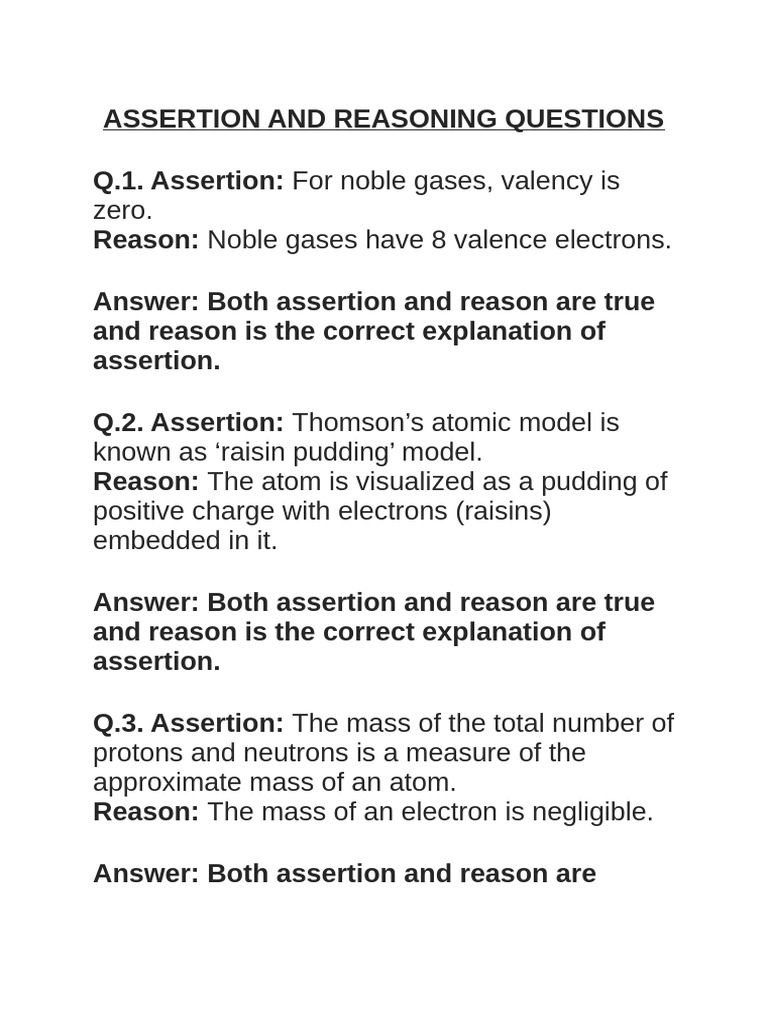 Structure A&r Questions | PDF