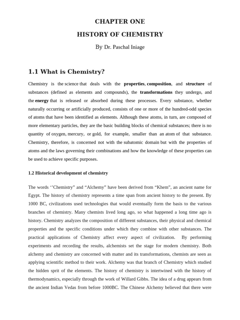 Chm 101 Lecture Materia Compilation-5!1!093432 | PDF | Chemistry ...