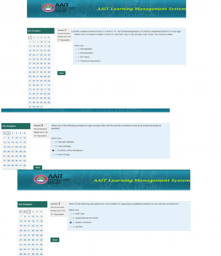 Addis Ababa Univeristy (AAU) Model Exit Exam | PDF