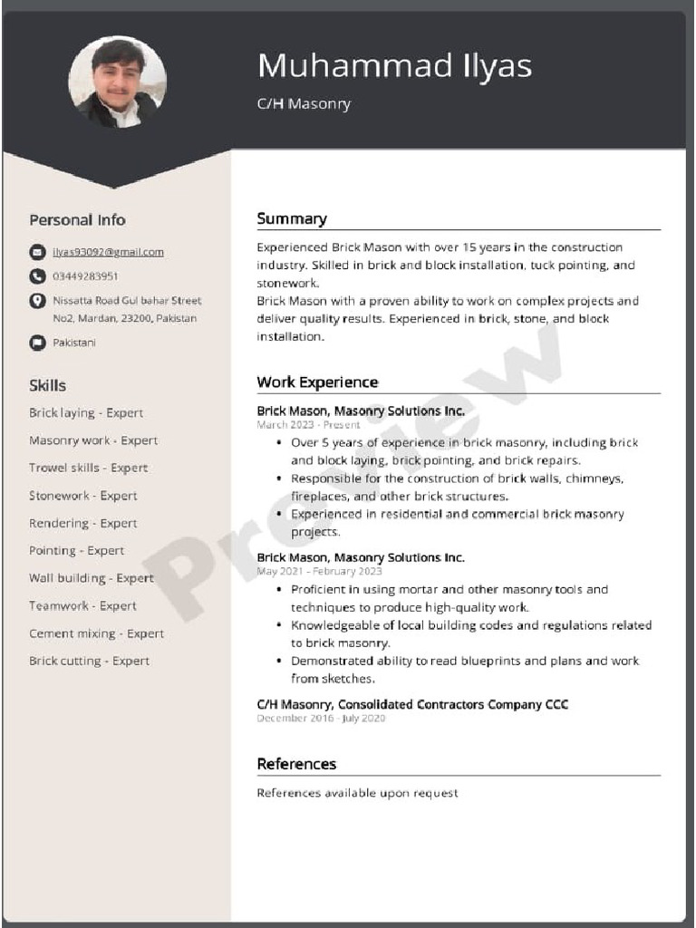 Resume CV | PDF