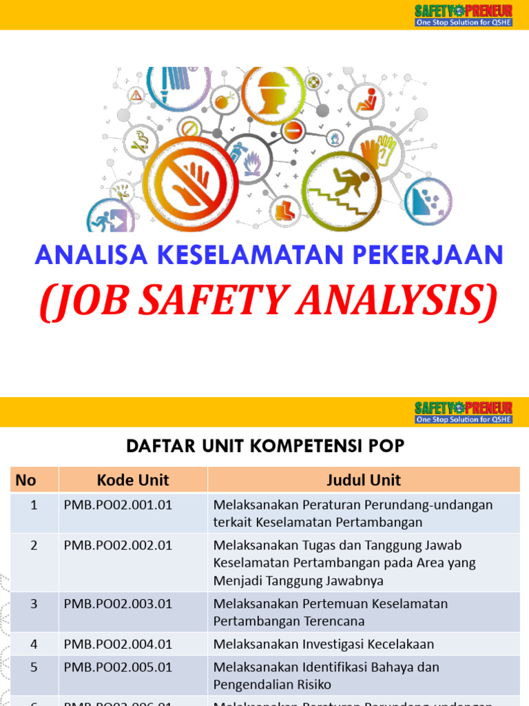 Job Safety Analysis | PDF