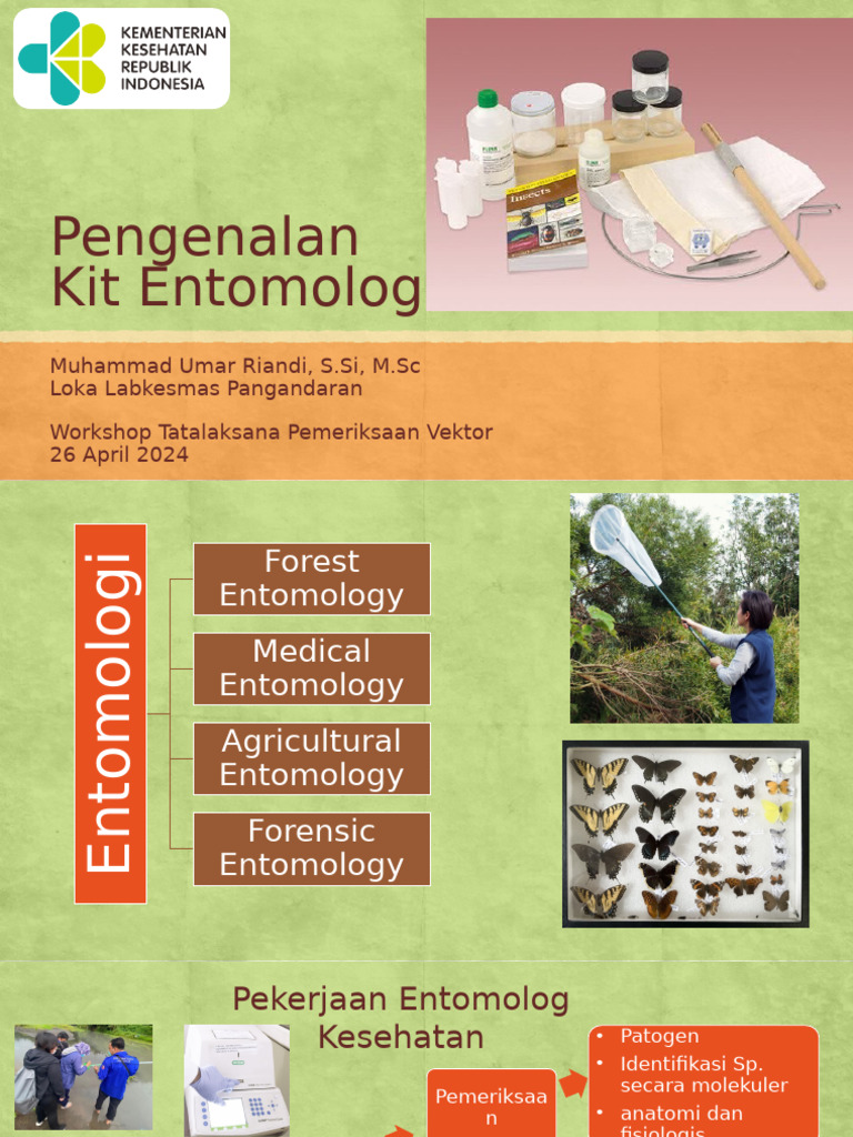 Kit Entomologi untuk Surveilans dan Identifikasi | PDF