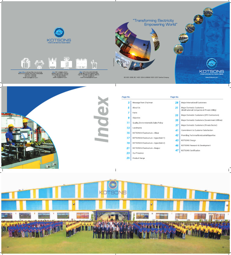 Kotsons Brochure | PDF