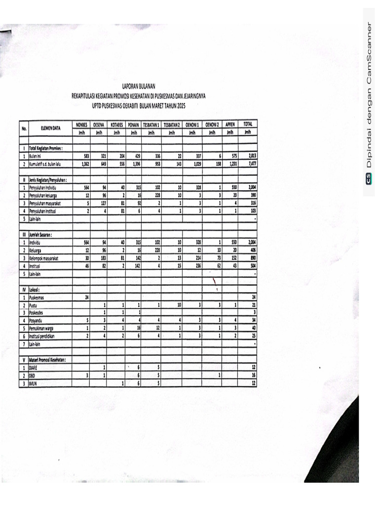 Laporan Kegiatan Emo Demo Posyandu 2025 | PDF