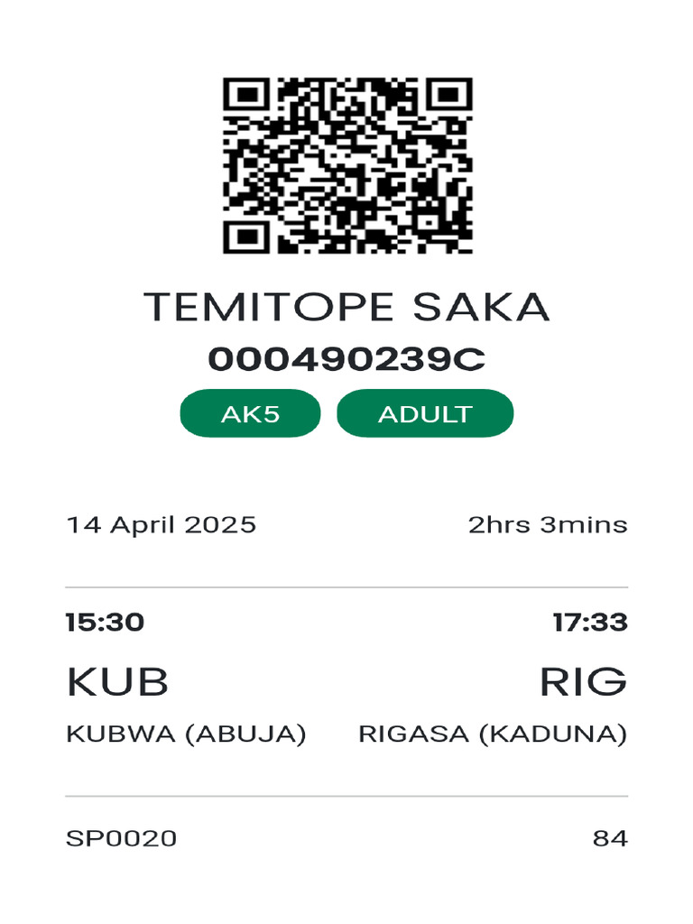 Ticket | PDF