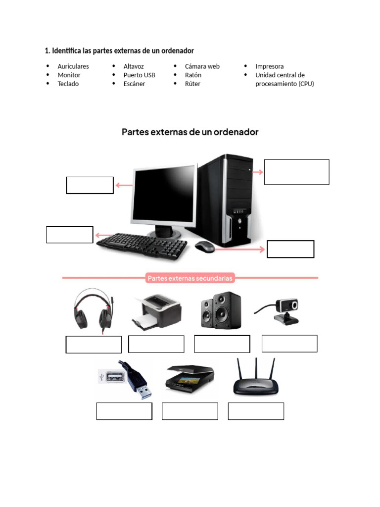 Hoja de Ejercicios U8.1 | PDF