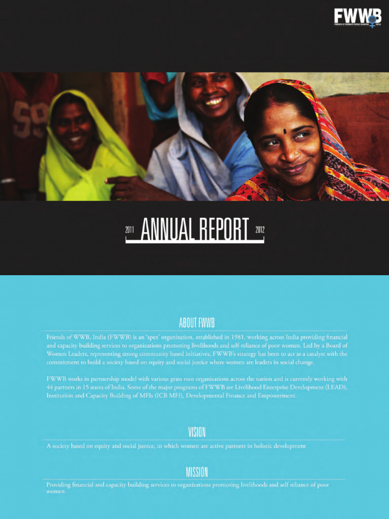 FWWB Annual Report 2011 12 | PDF