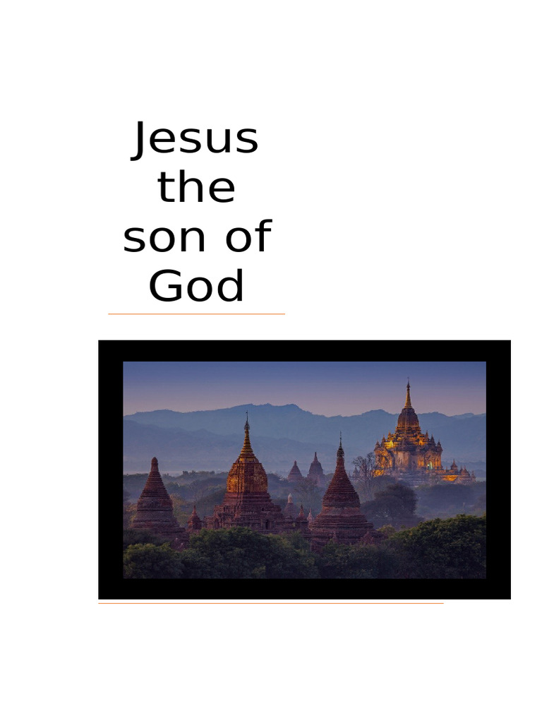 God Created Man at First | PDF
