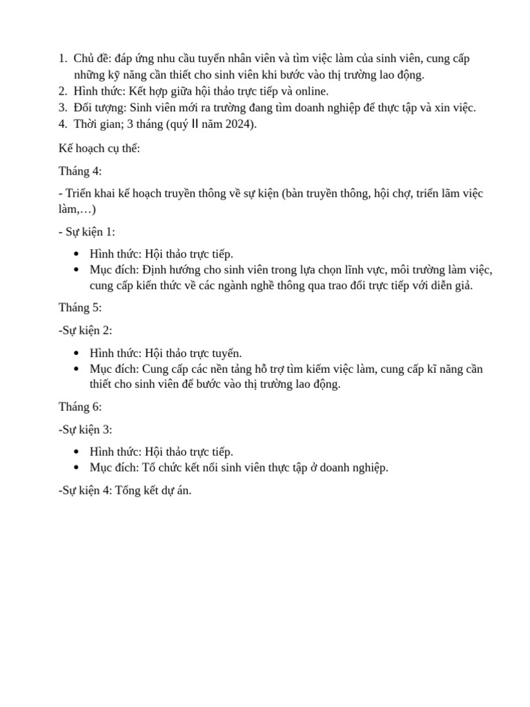 Team 2 T NG Quan D Án | PDF