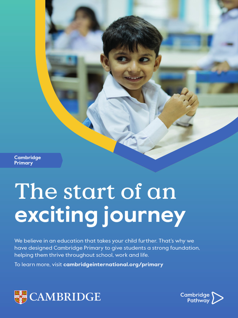 Cambridge Primary: A Strong Foundation | PDF