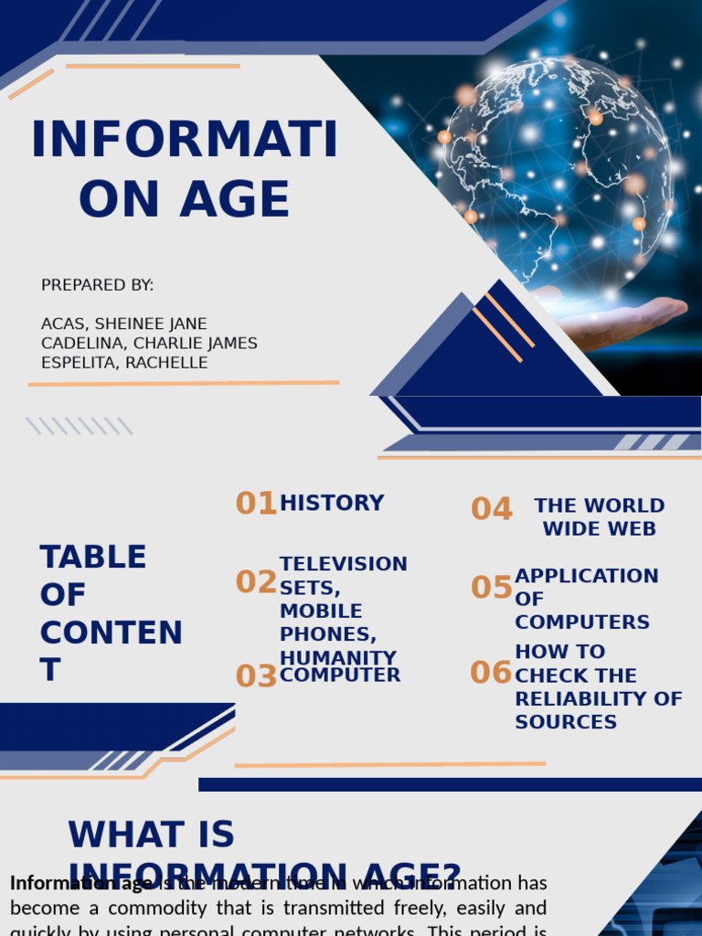 Evolution of Information Age Technologies | PDF | Smartphone | Television