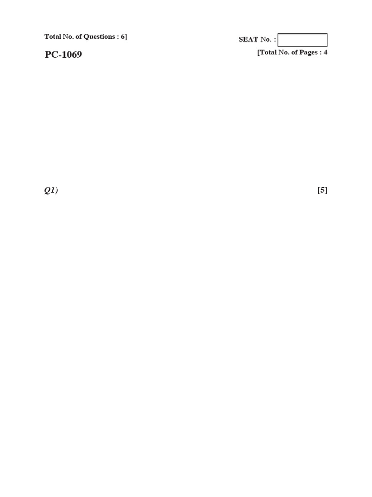 (Sem. - Vi) 2019 Pattern | PDF | Balance Sheet | Debits And Credits