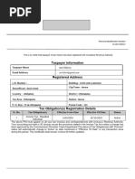 TPIN Certificate | PDF