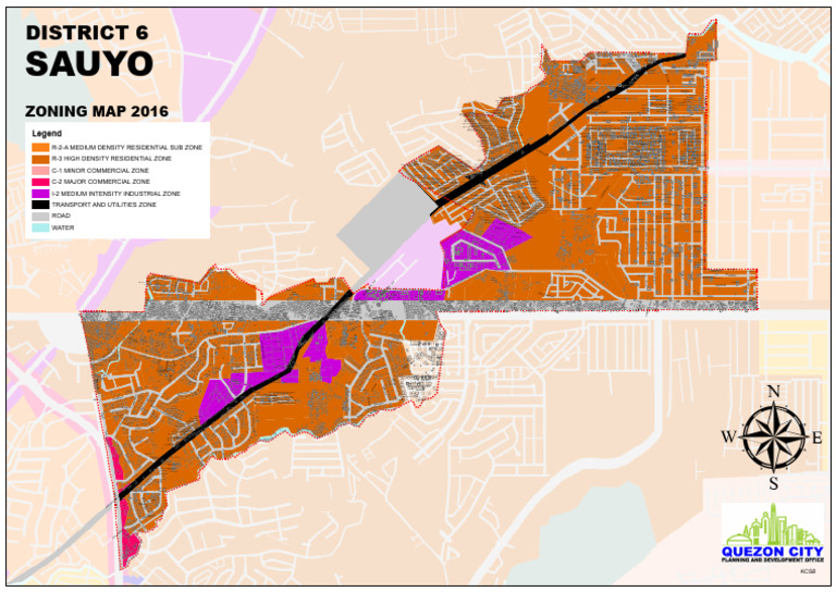 Sauyo Zoning Map 2016 | PDF