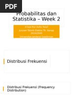 Penyajian Tabel Sturges | PDF | Metode & Bahan Ajar