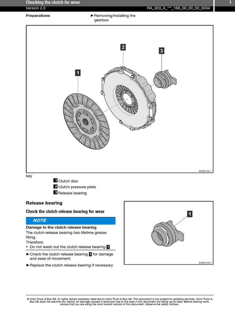 Clutch Wear Inspection Guidelines | PDF | Clutch | Wear