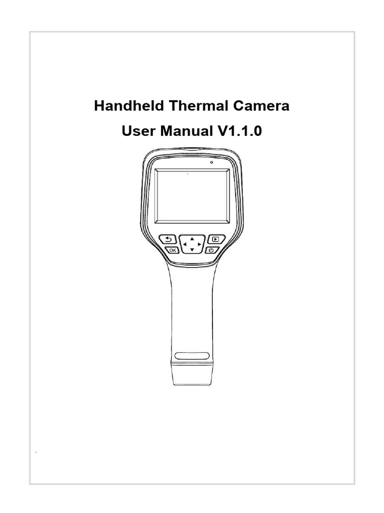 Handheld Thermal Camera User Manual | PDF | Thermography | Camera