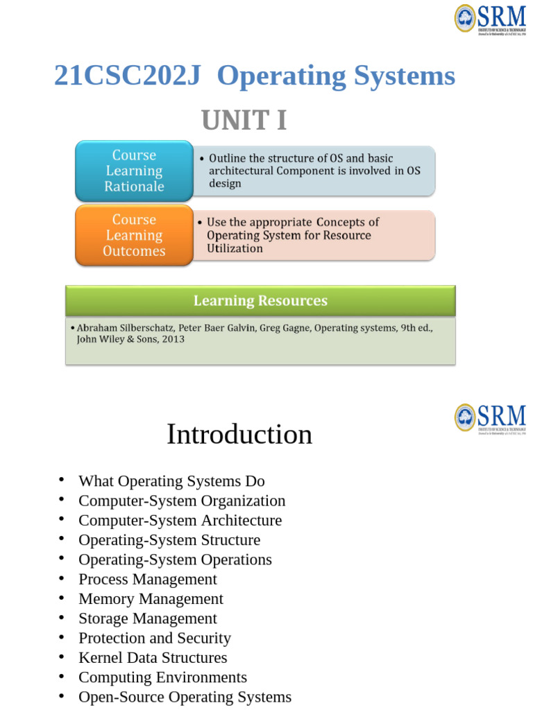 UNIT 1 21 Regulation | PDF | Operating System | Graphical User Interfaces