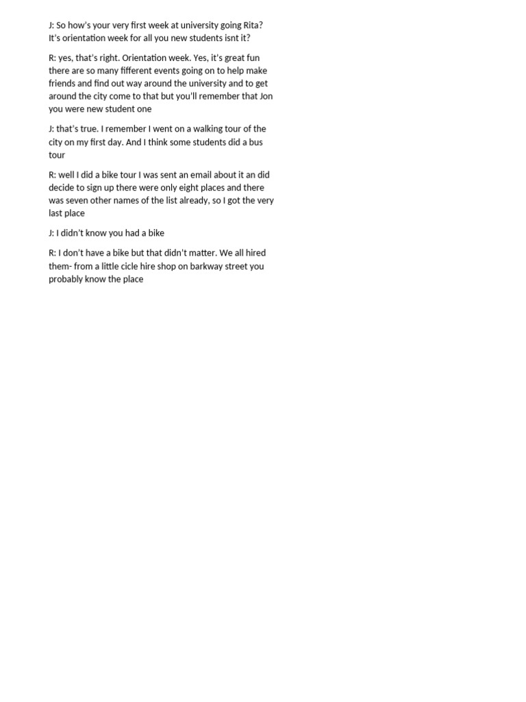 Listening Short Answer | PDF