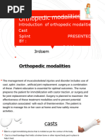 Types of Orthopedic Casts Explained | PDF | Knee | Ankle
