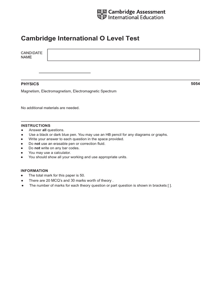 KR 5054 Magnetism & Electromagnetism (1) | PDF | Transformer | Compass