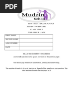 Cambridge Progression Test Year 5 | PDF | Mathematics