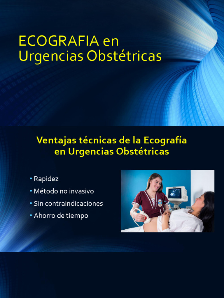 CLASE M6 ECOFAST en Emergencias Obstétricas EXPO | PDF | El embarazo | Placenta