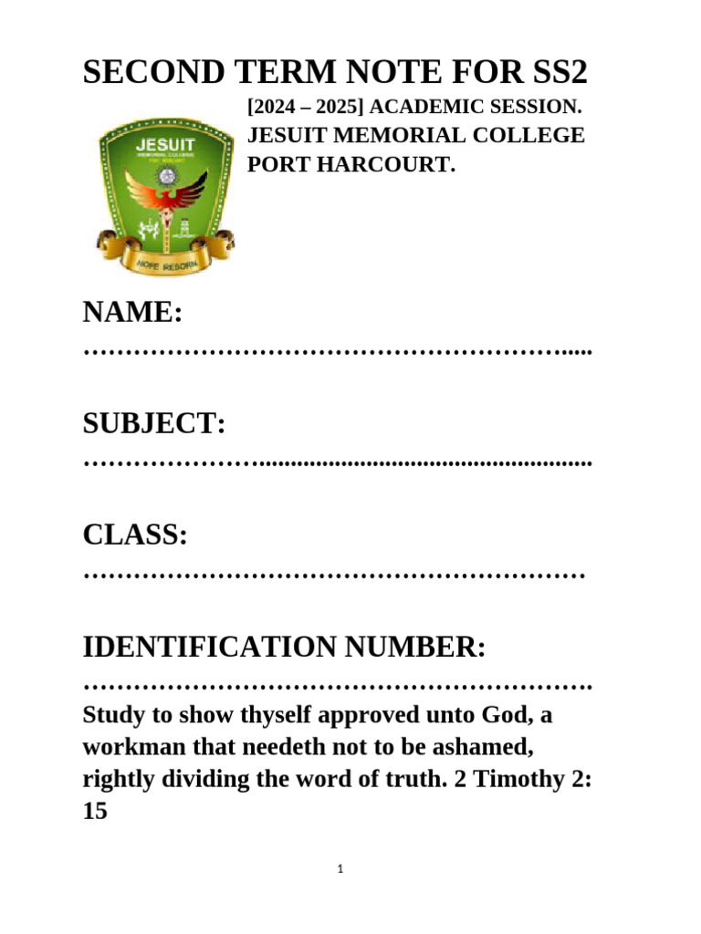 SS2 Chemistry second term note | PDF | Chlorine | Fluorine