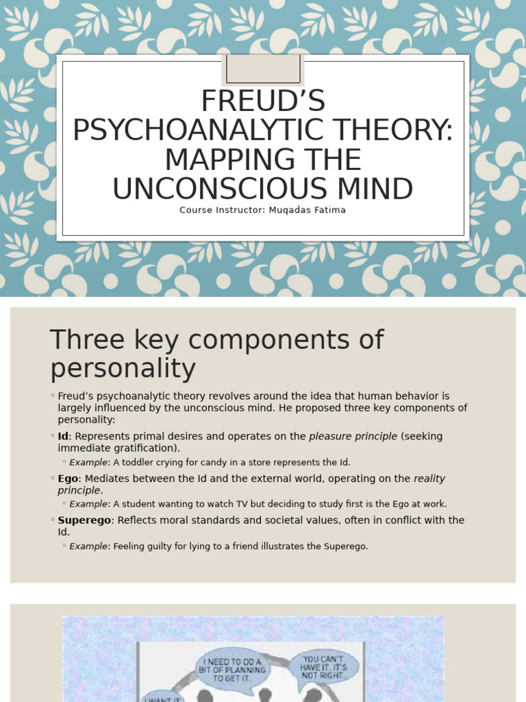 Freud's Psychoanalytic Theory | PDF | Psychoanalysis | Human Development