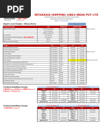 OOCL IMPORT IHL Charges INDIA OOCL - INFONET - EFFECTIVE FROM JANUARY ...
