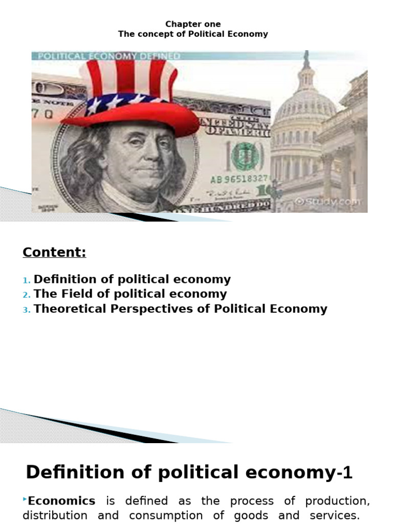 Understanding Political Economy Concepts | PDF | Economics | Political ...