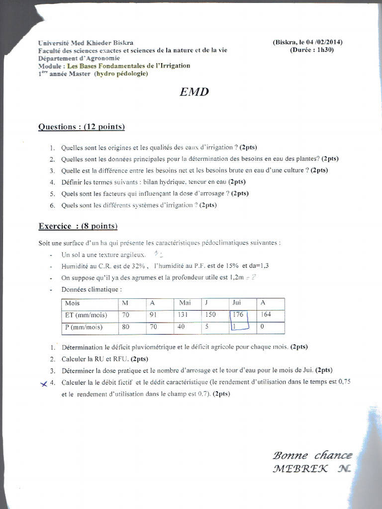Exman Base F D'irrigation | PDF