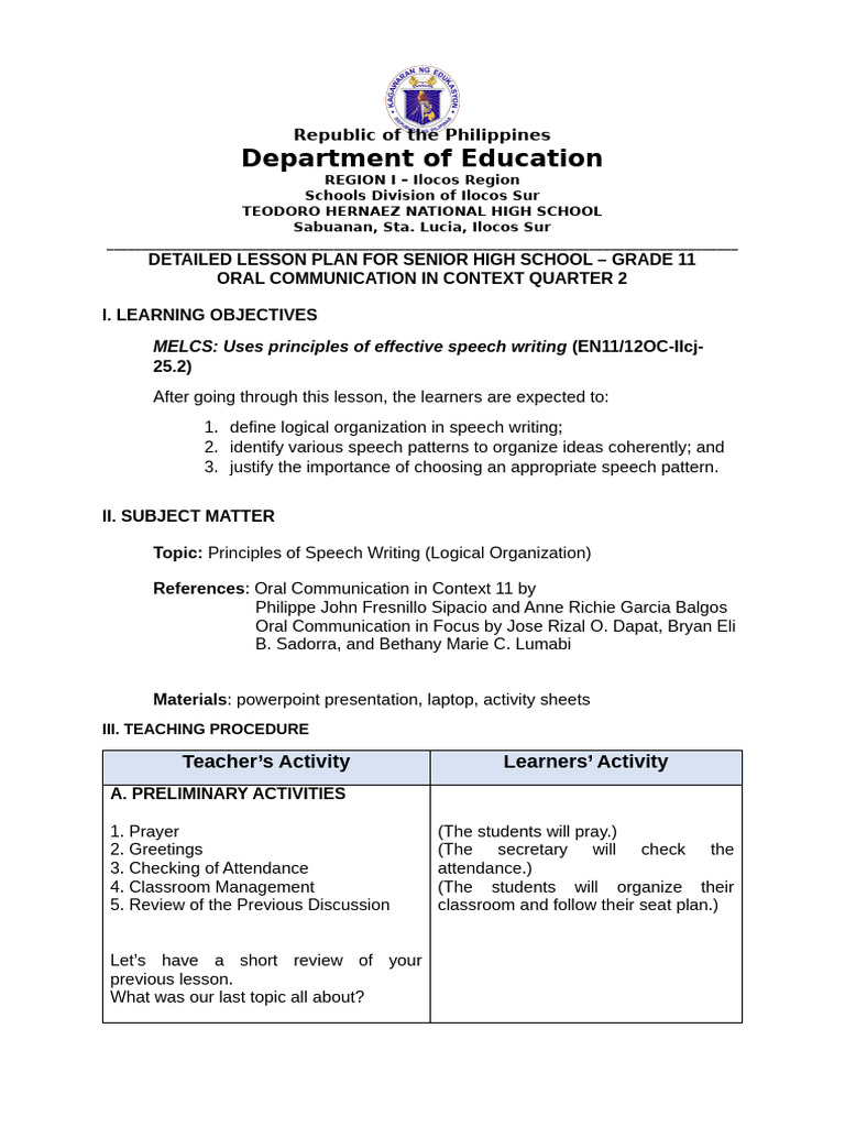 Principles of Logical Organization in Speech | PDF | Causality | Human ...
