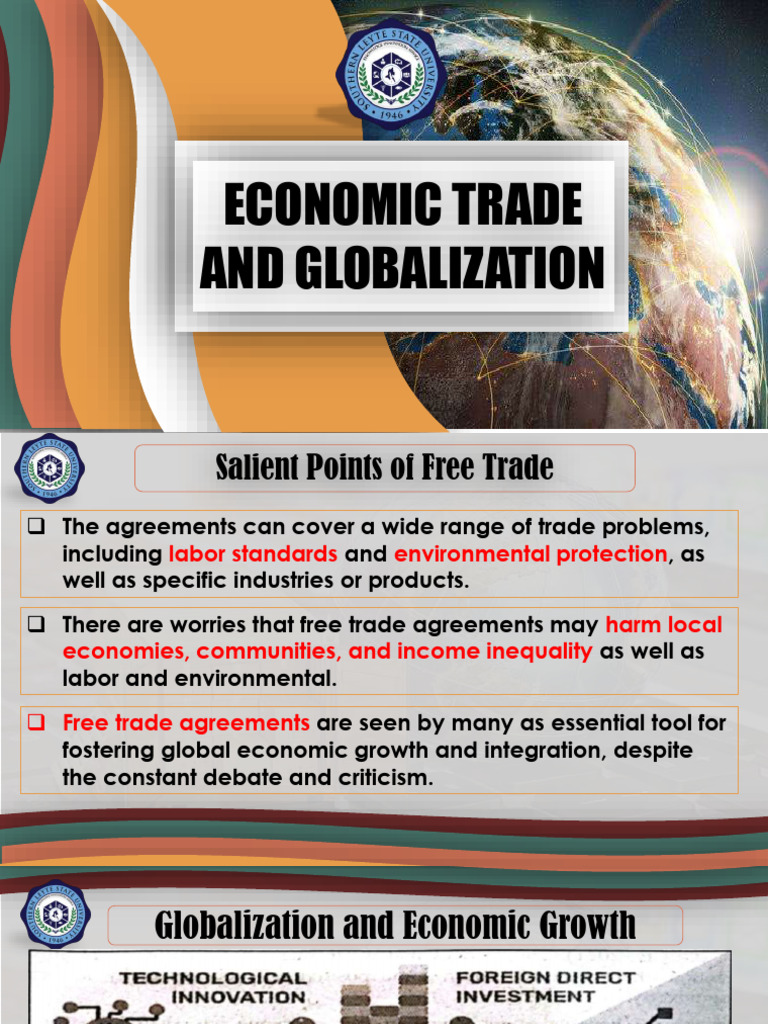 Economic Globalization and Trade | PDF