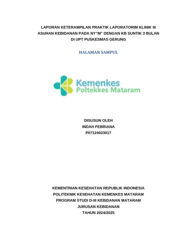 Laporan Kasus KB Implan | PDF