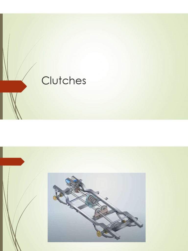Types and Functions of Clutches | PDF