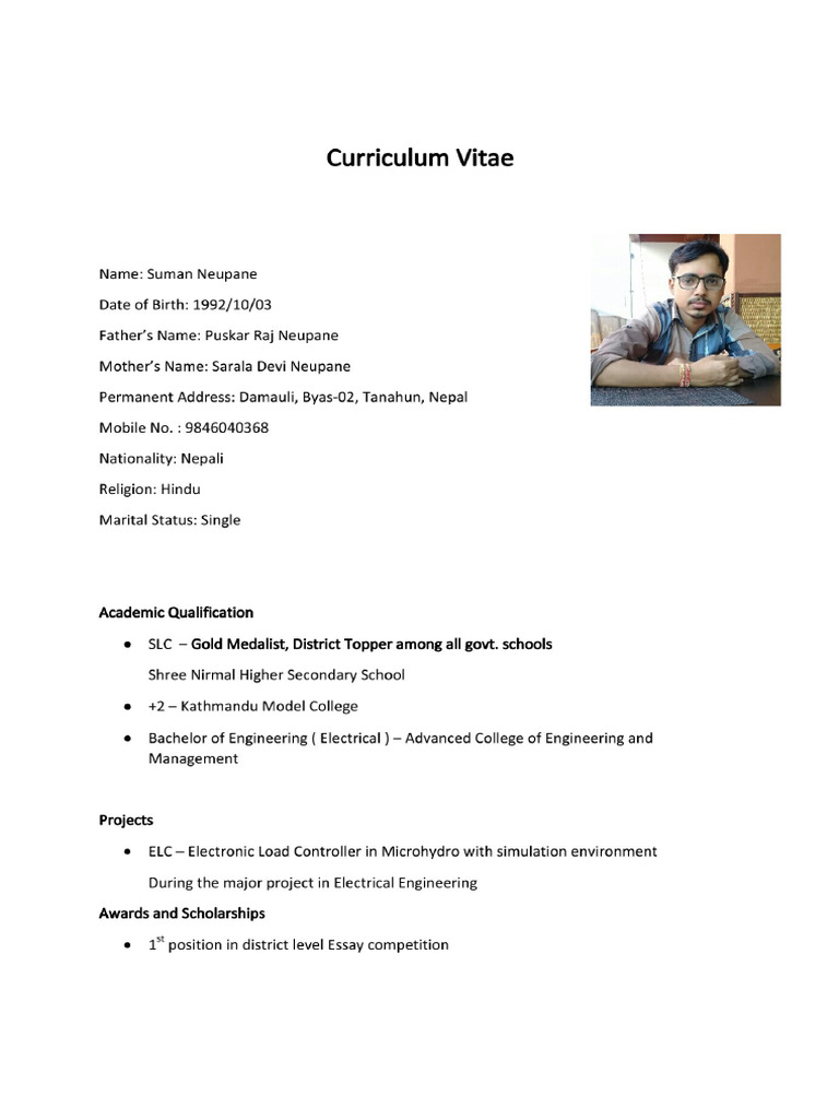 Suman Neupane All Documents | PDF