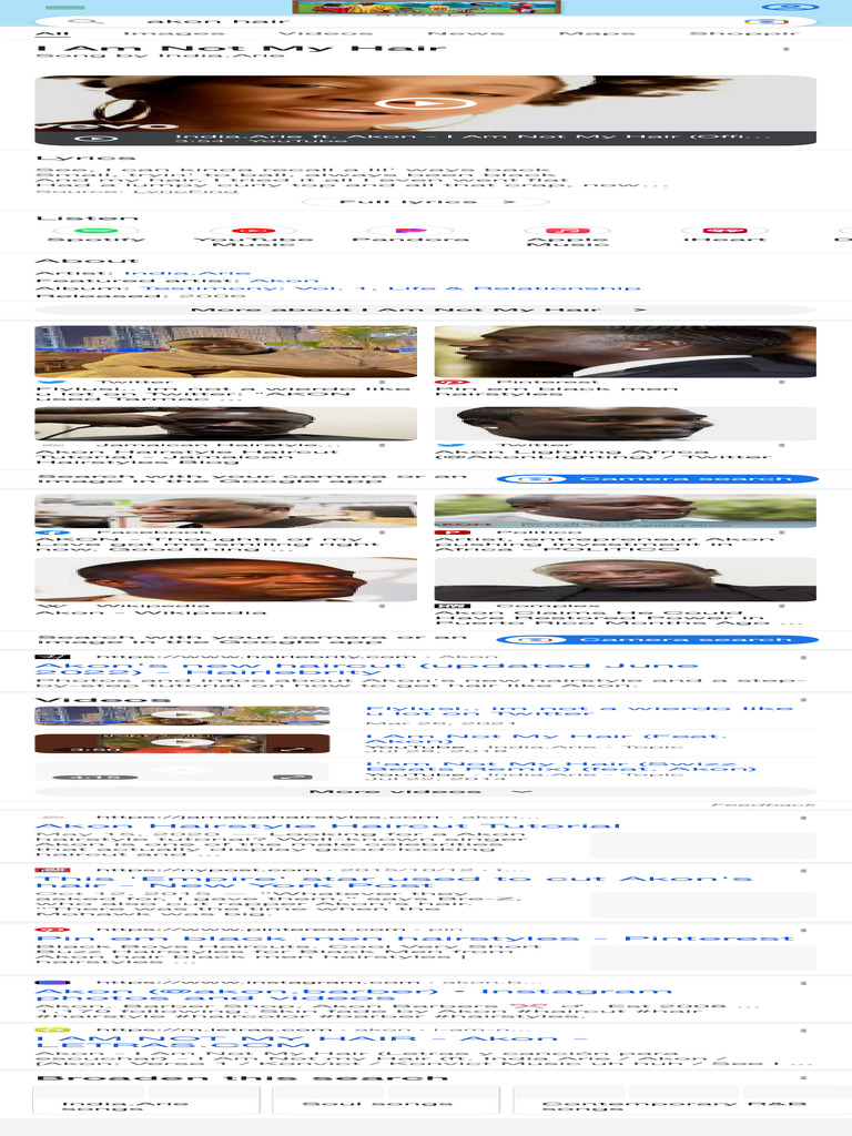 Akon Hair - Google Search | PDF | Hairstyle